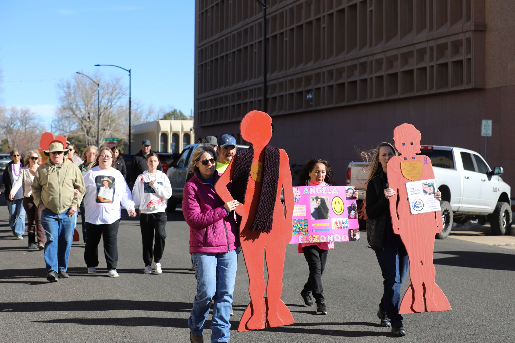 Victims of domestic violence honored in Silent Witness March | Local ...