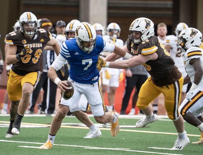 Cowboys flash high-tempo offense at annual spring game | University of ...