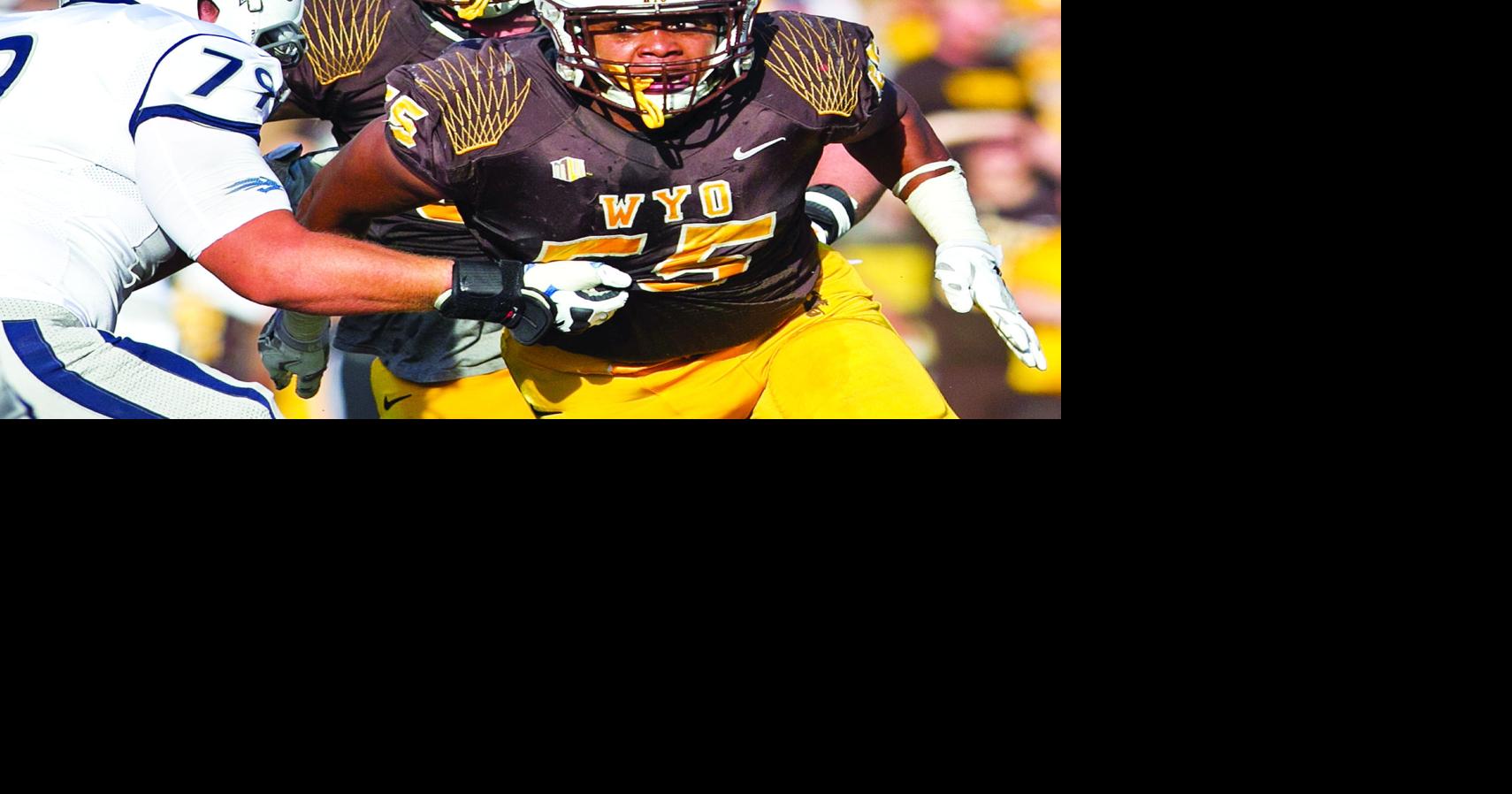 VIDEO: Wyoming senior defensive end Eddie Yarbrough | Football ...