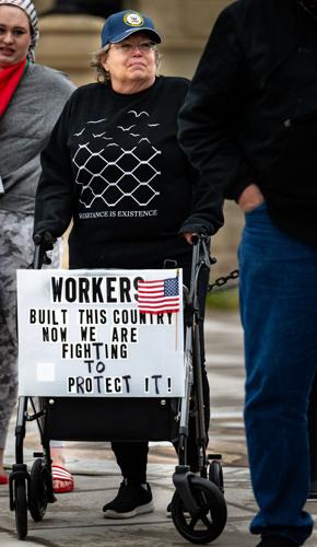 May Day protest in Cheyenne advocates for workers' rights and unions ...