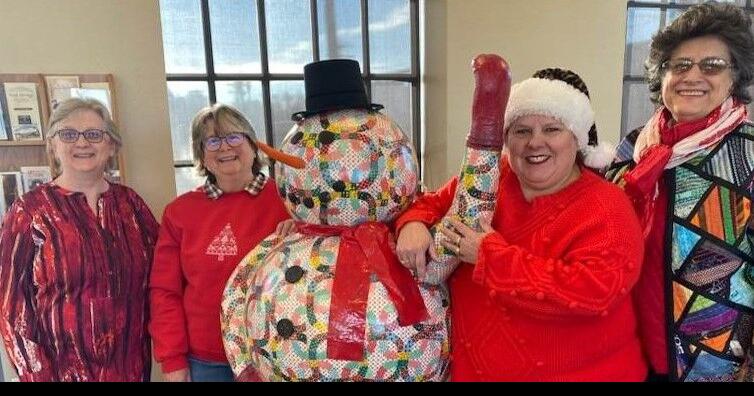 Local artists add six more snowmen to winter attraction | Rocket Miner ...