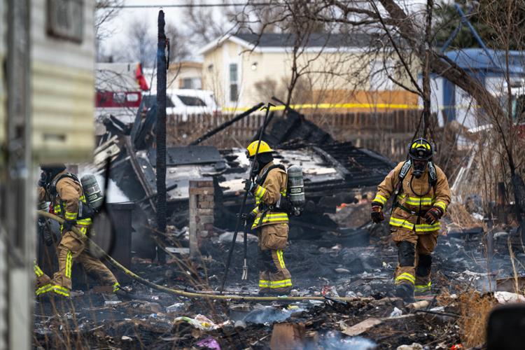 Grass fire on Terry Road spreads, decimates two structures | Local News ...