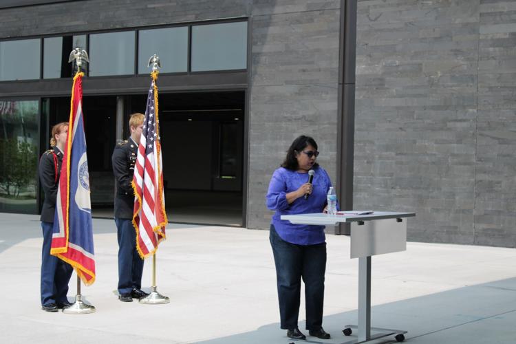 Military tribute banner unveiling, photos | | wyomingnews.com