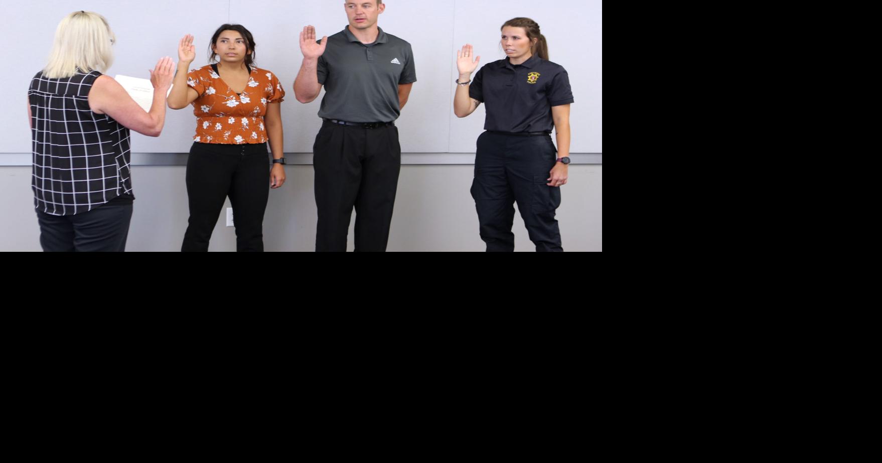 Cheyenne Police Department swears in three new officers | Local News ...