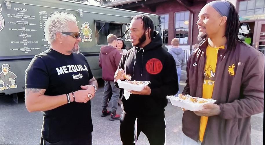 Just winging it: Guy Fieri samples fare from plucky Laramie food truck ...