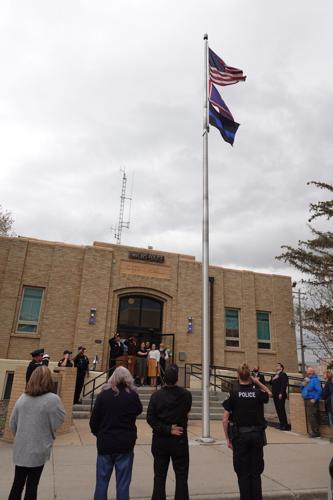 Carbon County law enforcement gather for National Police Week flag ...