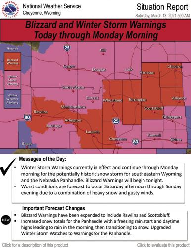 Cheyenne highly likely to see 18 inches of snow, high winds | Local ...