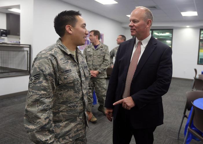 Welcome back ceremony for airmen of the 153rd Airlift Wing | Gallery ...
