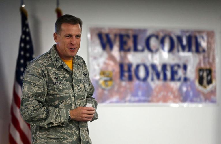 Welcome back ceremony for airmen of the 153rd Airlift Wing | Gallery ...