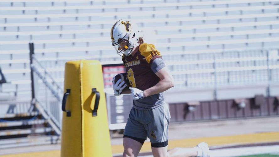 Jackson Holman bringing physicality to Cowboys' WR room | University of ...