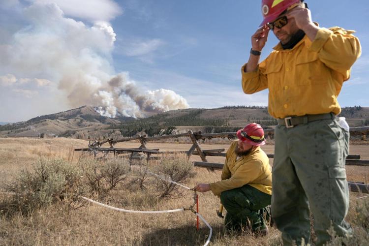 Pack Trail Fire spurs evacuations for Upper Gros Ventre, Darwin | Local ...