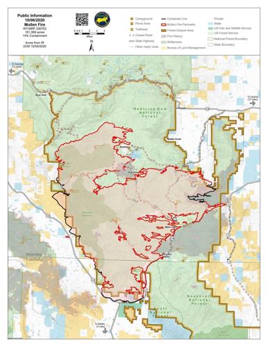 Mullen Fire now at 151,711 acres, 14% containment | Local News ...