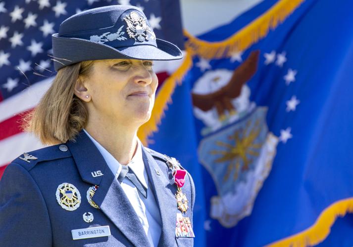 Warren's first Black commander takes office | Local News | wyomingnews.com