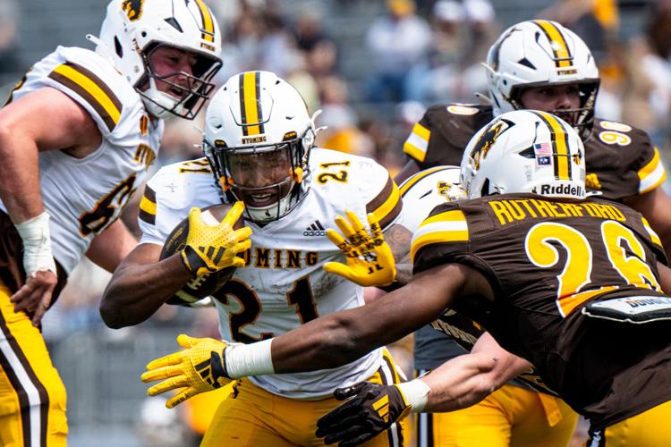 Wyoming LB Gary Rutherford making strong case for starting job ...