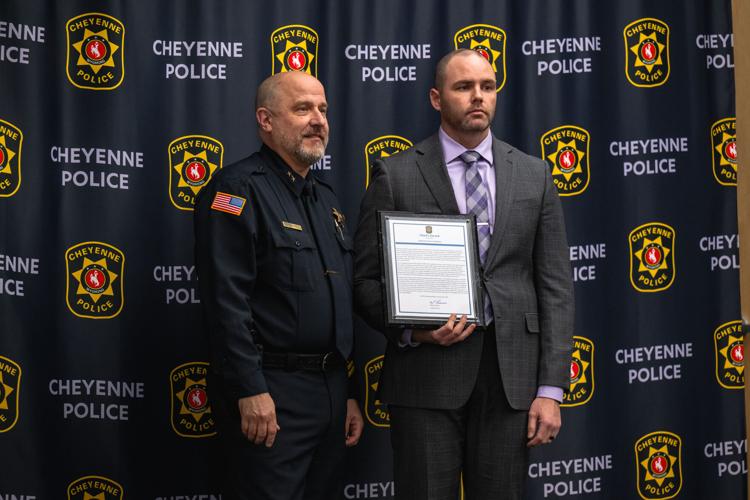 Cheyenne Police officers honored for an eventful year in law ...
