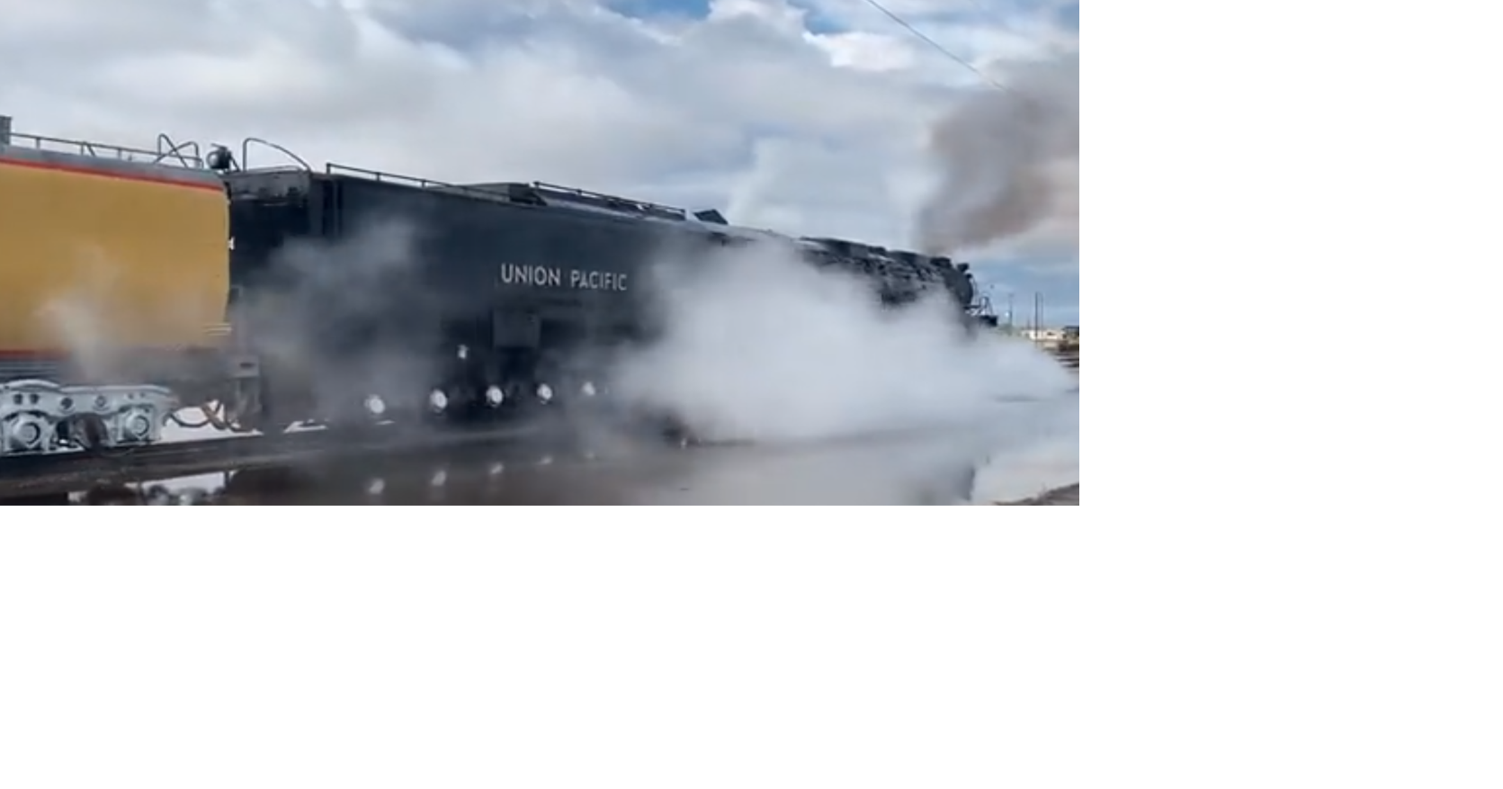 Toot toot! Big Boy steam engine starts its trip | Local News ...