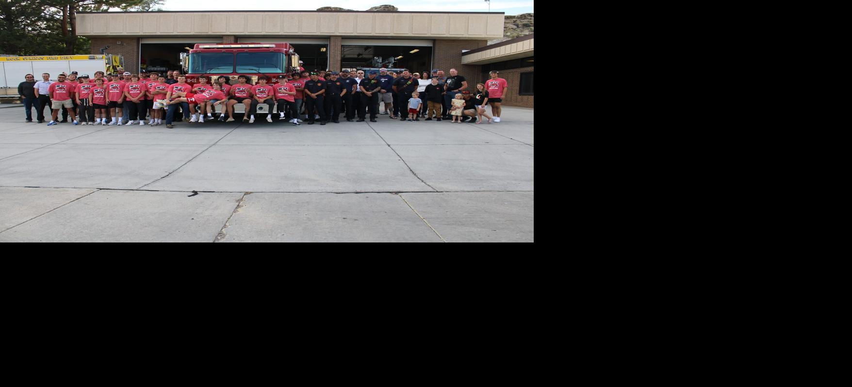 Rock Springs Fire Department introduces new fire engine to community ...