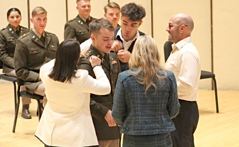 Cowboy commissioning: Seven cadets become Army officers during University of Wyoming ROTC ...