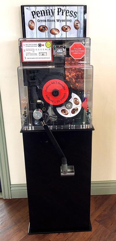 Green River Chamber of Commerce introduces penny press machine | Rocket ...