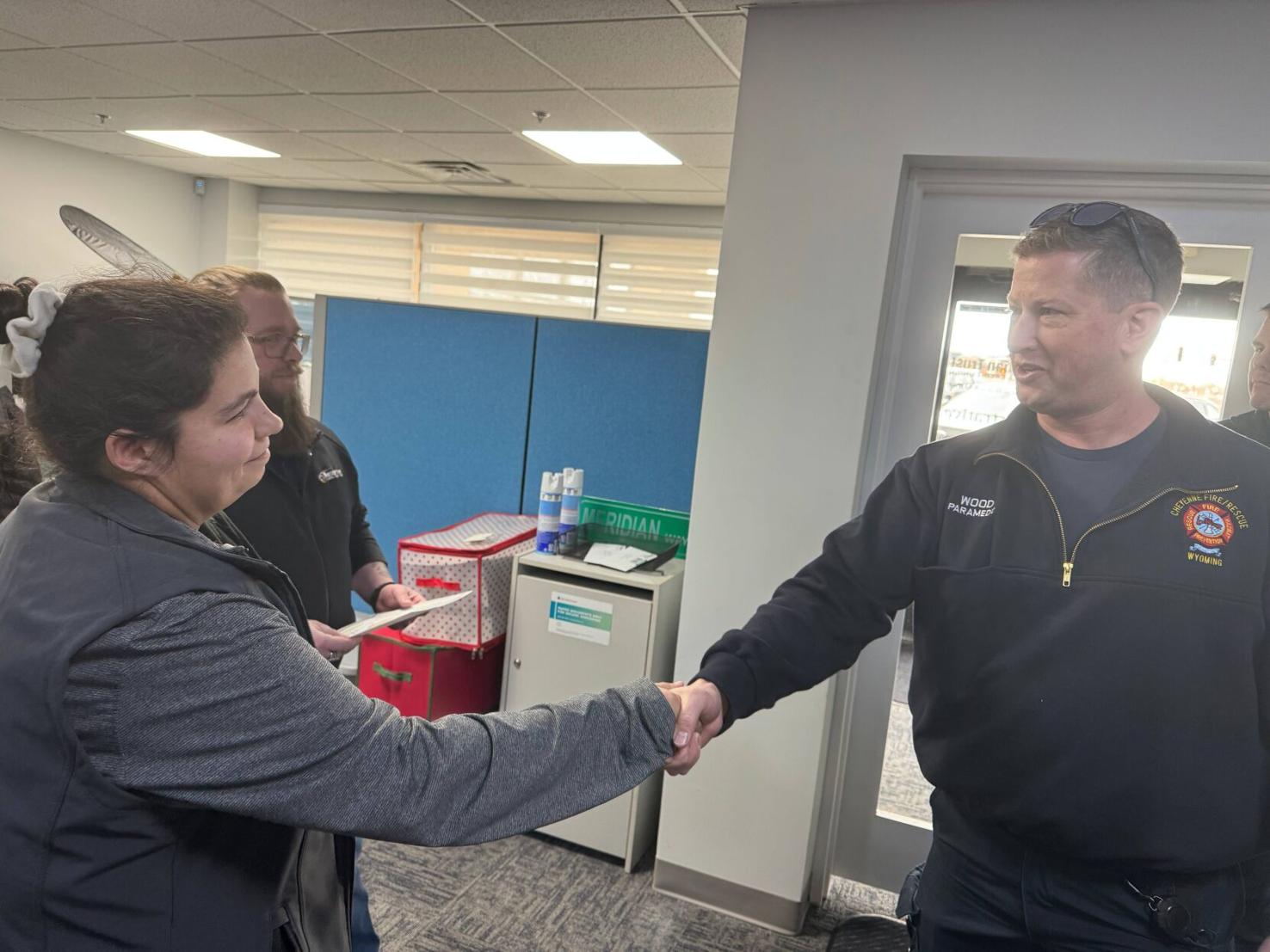 LCCC student performs life-saving CPR at Cheyenne credit union | Local ...