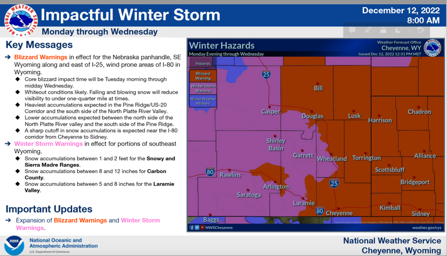 Blizzard conditions expected through Wednesday | News | wyomingnews.com