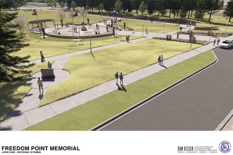 Plans announced for Freedom Point veterans’ memorial in Lions Park ...
