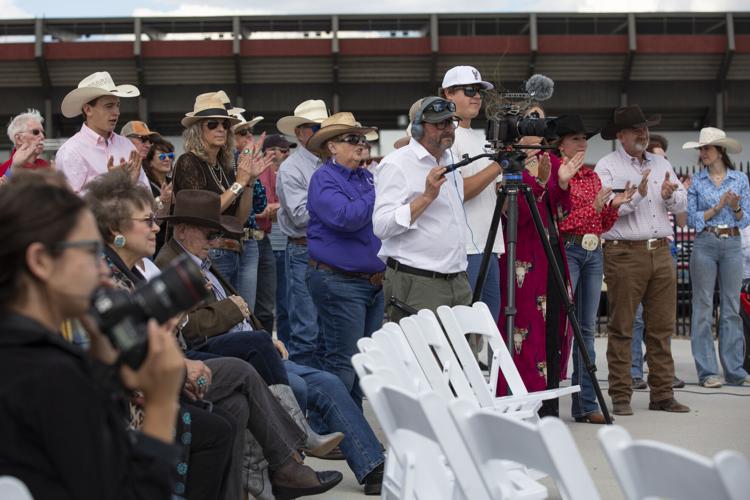 CFD officials unveil Year of the Cowgirl statue at Frontier Park ...