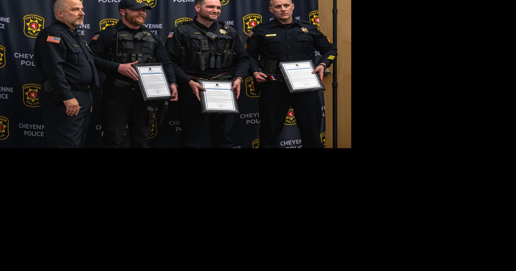 Cheyenne Police officers honored for an eventful year in law ...