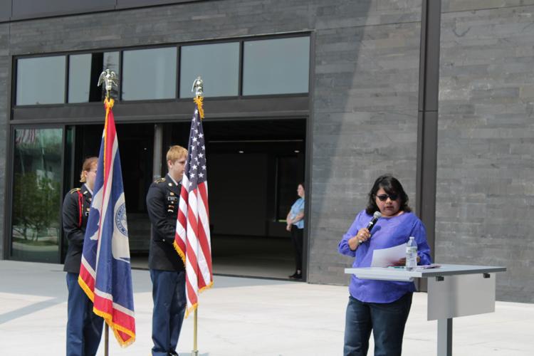 Military tribute banner unveiling, photos | | wyomingnews.com