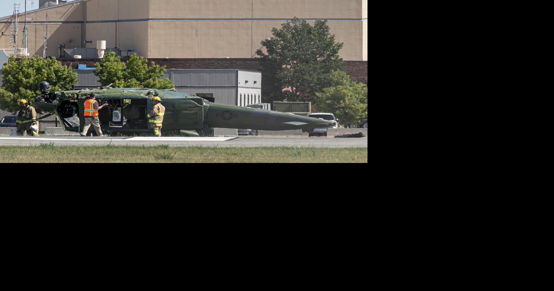 Cause unknown in Cheyenne helicopter crash, crew members released from ...