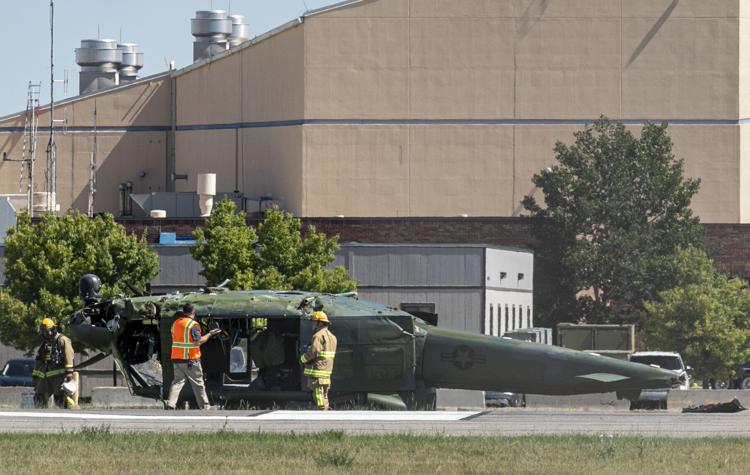 Cause unknown in Cheyenne helicopter crash, crew members released from ...