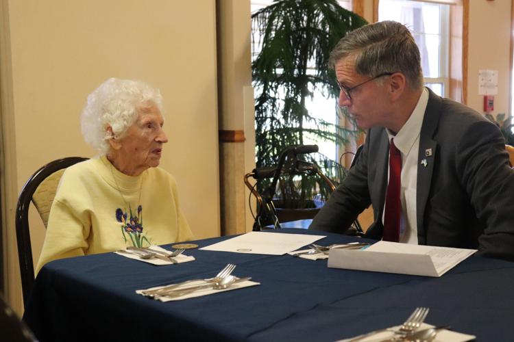 Buffalo centenarian credits longevity to her military service and ...