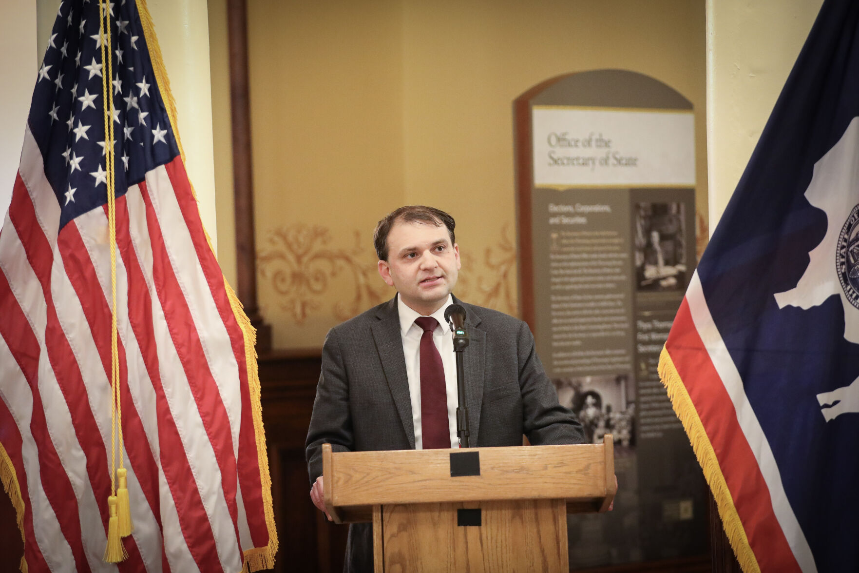 Wyoming Secretary of State Chuck Gray discusses legislative priorities ...