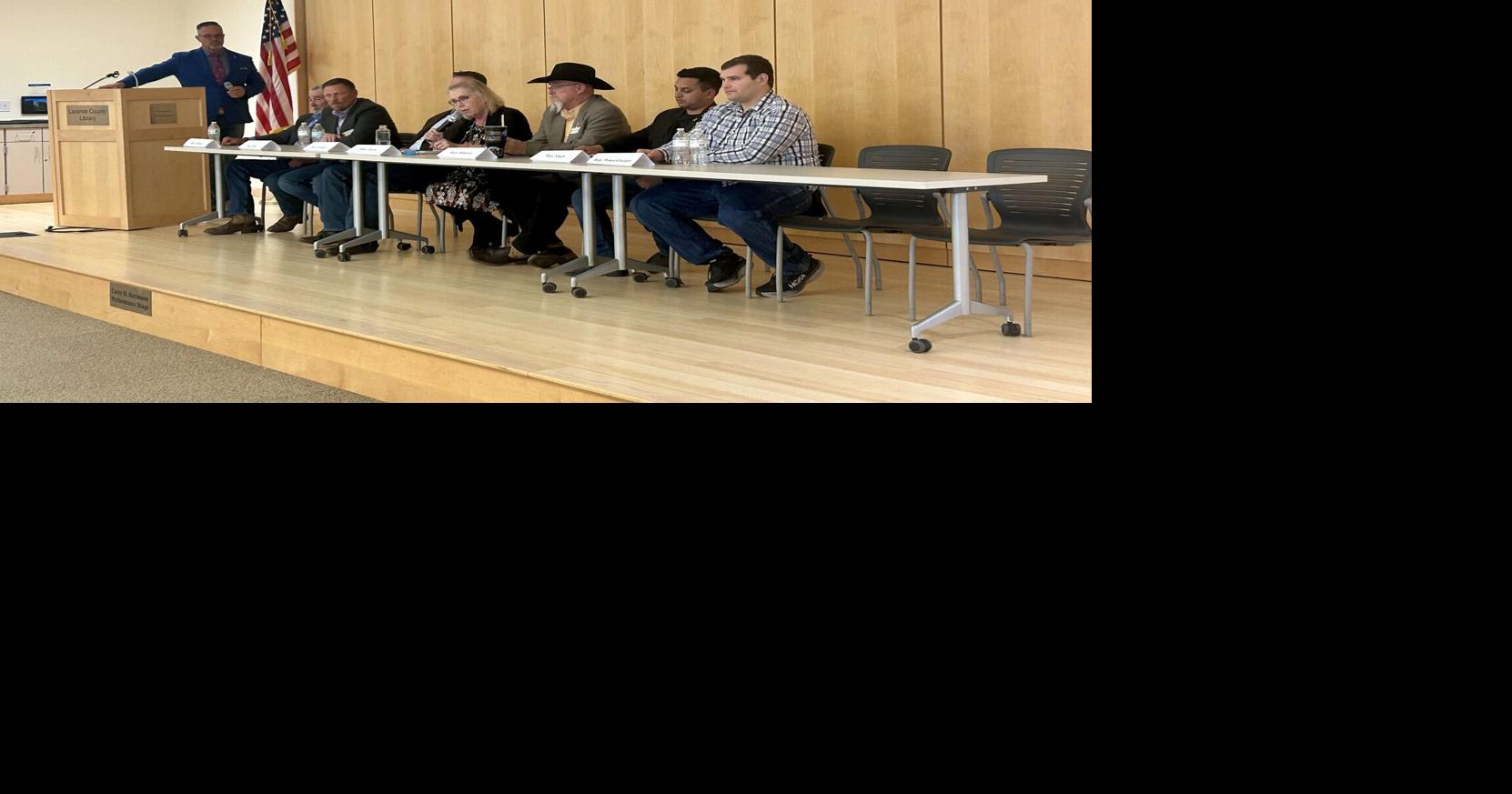 Split reactions from constituents during Cheyenne town hall with state ...