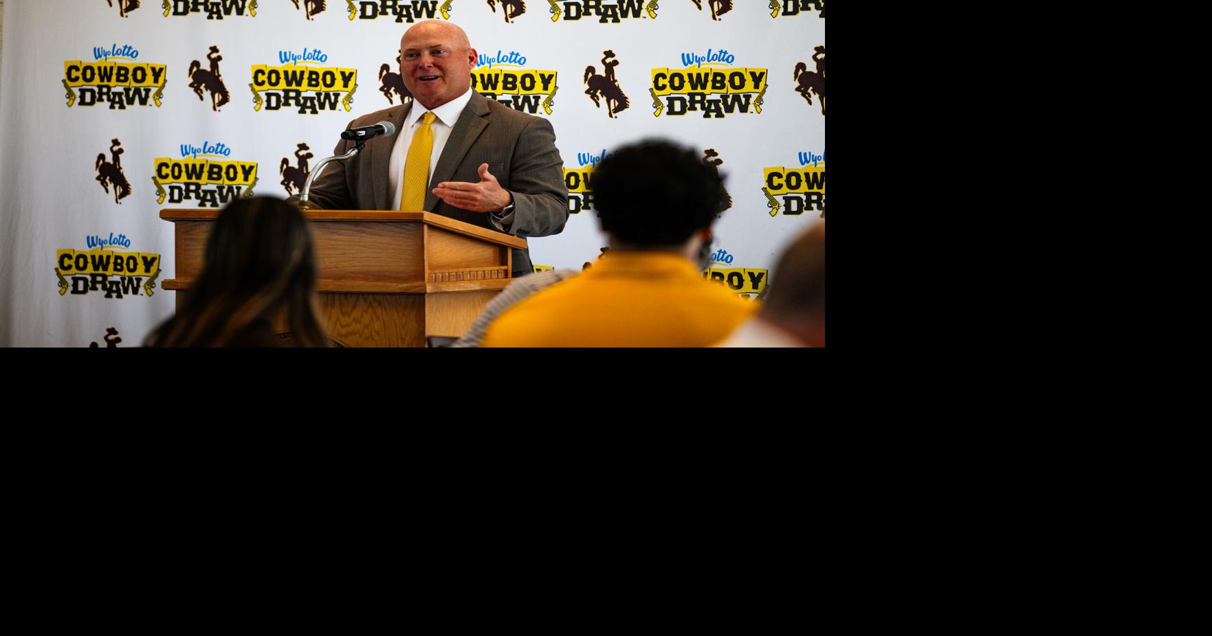 Wyoming's Sawvel shares excitement at first media day as head coach ...