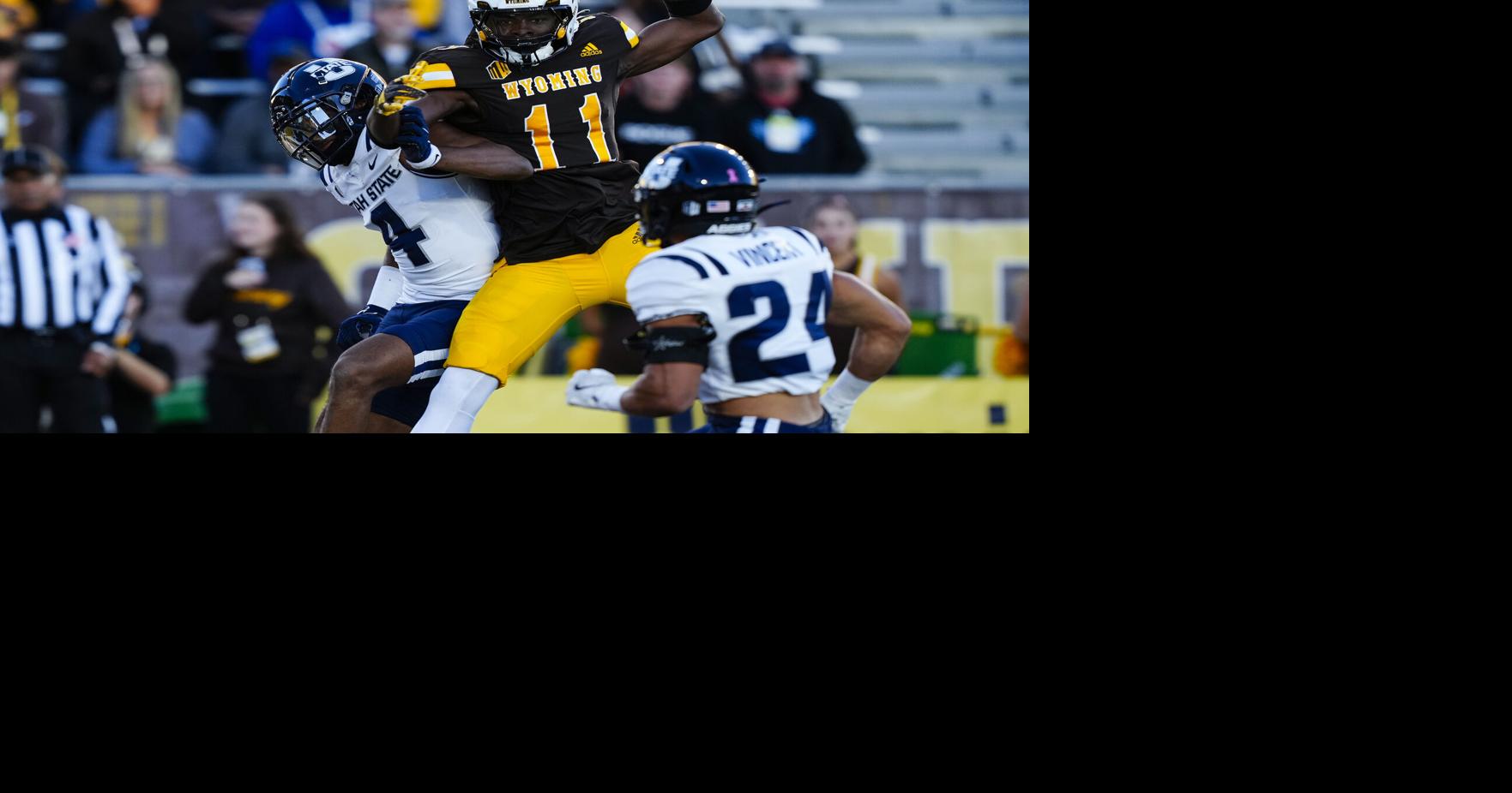 Wyoming WR Justin Stevenson focused on growth | University of Wyoming ...