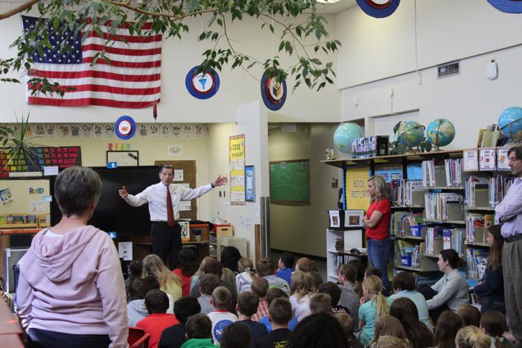 Speaking to the minds of our future: Senator Barrasso visits Velma ...