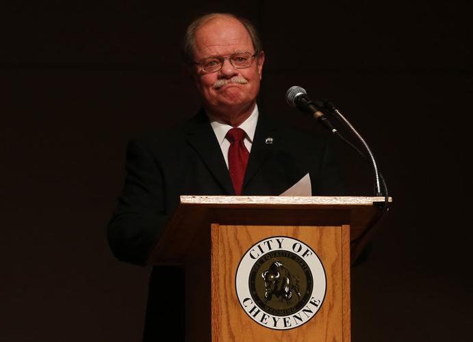 Marian Orr sworn in as Cheyenne's first female mayor | Gallery ...