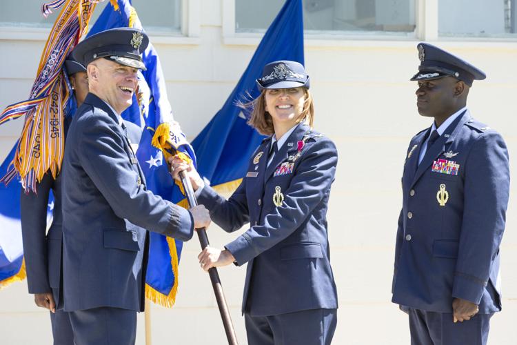 Warren's first Black commander takes office | Local News | wyomingnews.com