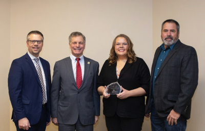 Tyler McMillan receives 2025 Shaping Wyoming's Future Award | Rocket ...