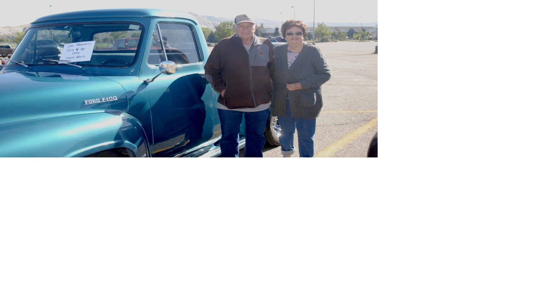 Behind the wheel: Green River resident shows off vintage truck at GRHS ...
