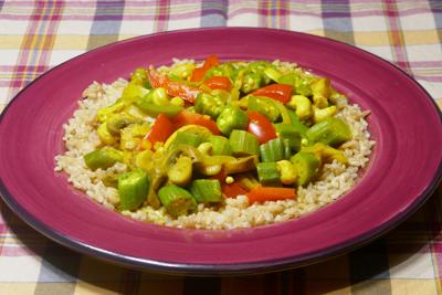 Quick Fix: Curried vegetables and easy vegetarian dish filled with ...