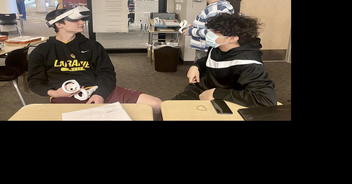 Leveling up: LHS math students connect with education on another plane ...