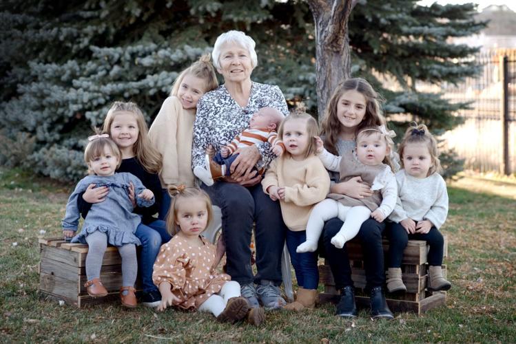 Happiness comes in small packages: Bundles of love keep grandma going ...