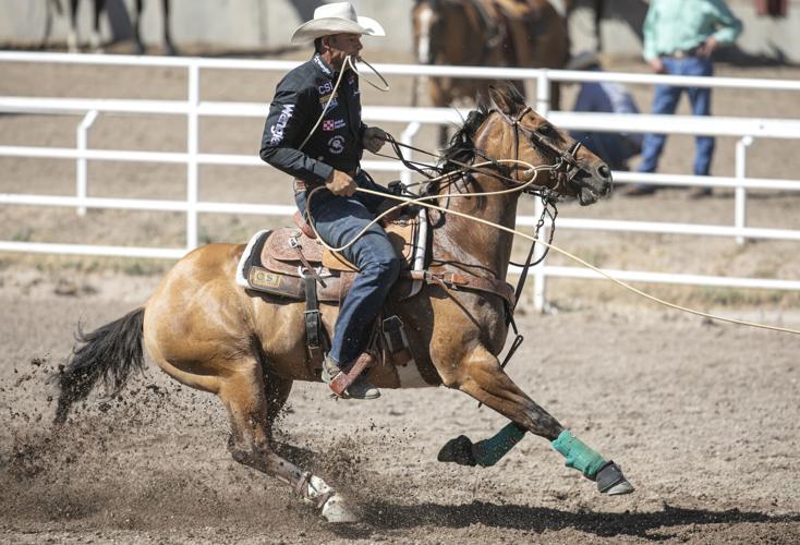 Tie-down roping qualifiers for 127th Cheyenne Frontier Days, 7-17-23 ...