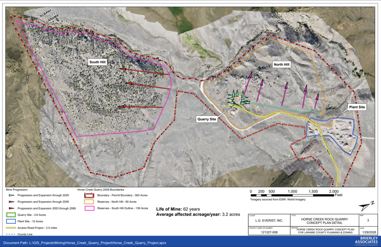 Planning Commission recommends approval of Horse Creek Rock Quarry ...