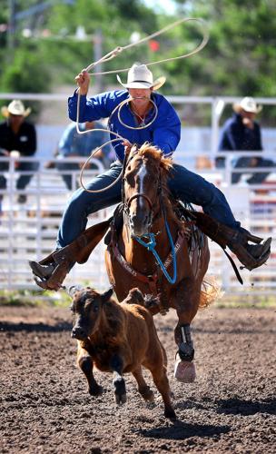 Brady Garten wins second go-round of CFD steer roping | Rodeo ...