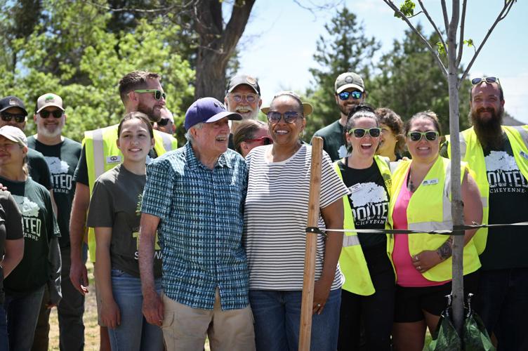 Rooted In Cheyenne plants 2,000th tree, recipient dedicates it to ...