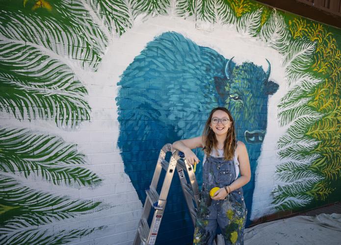 Virginia artist contributes mural to Cheyenne as part of "Fifty for ...