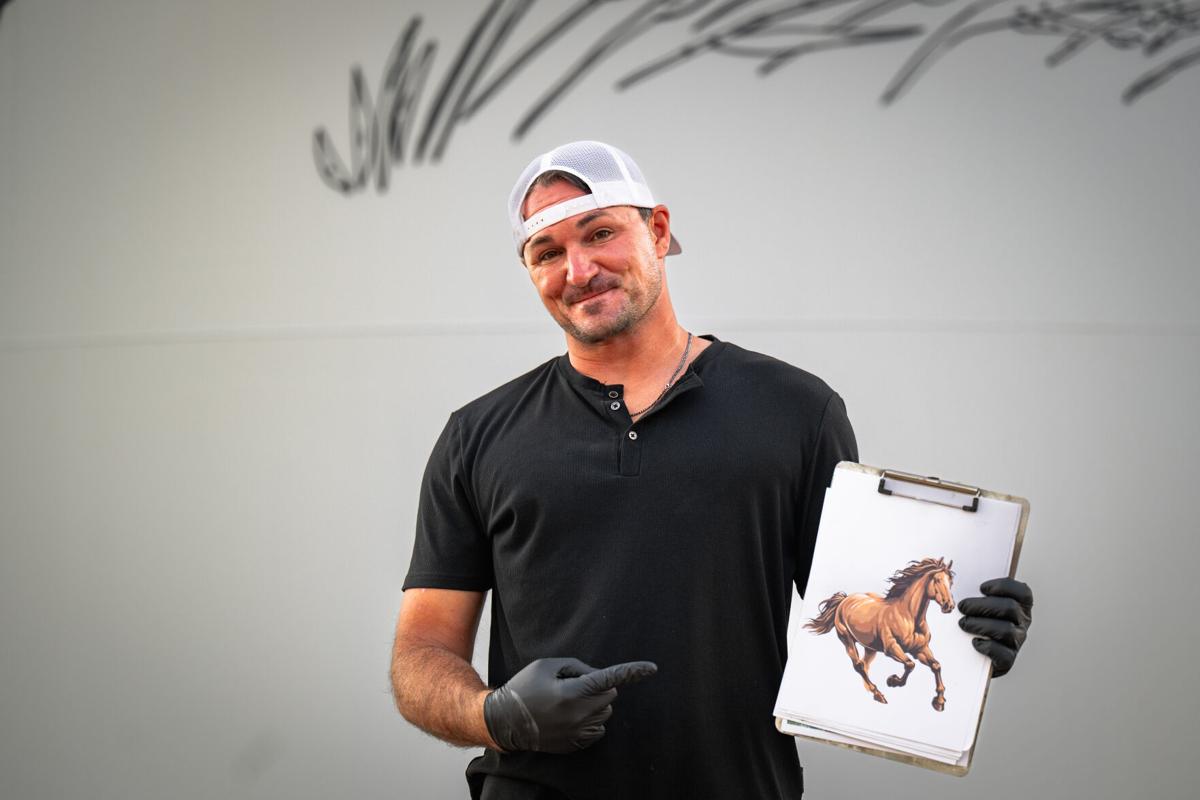 First Cheyenne water tower mural complete, second awaits funding ...